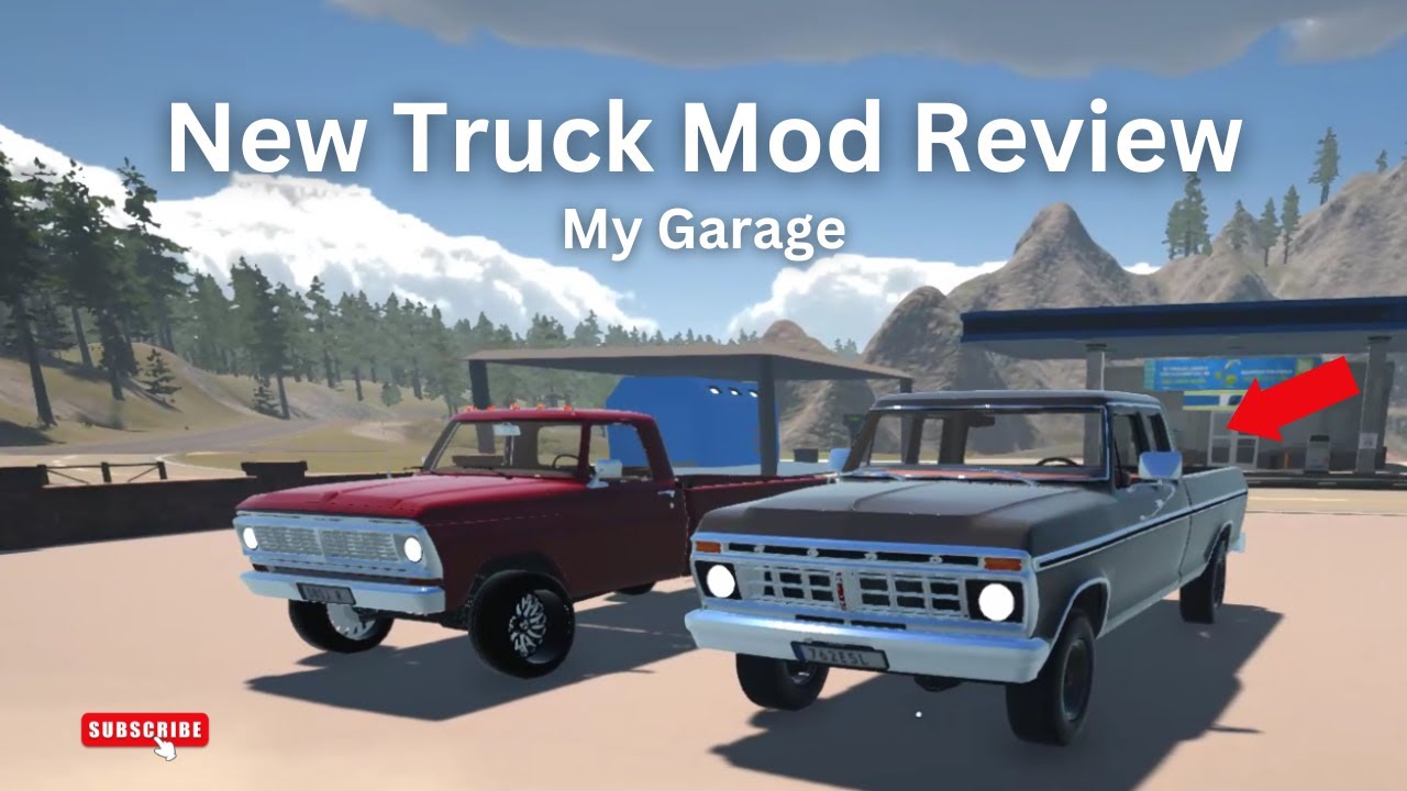 Reviewing the NEW truck MOD - My Garage - YouTube
