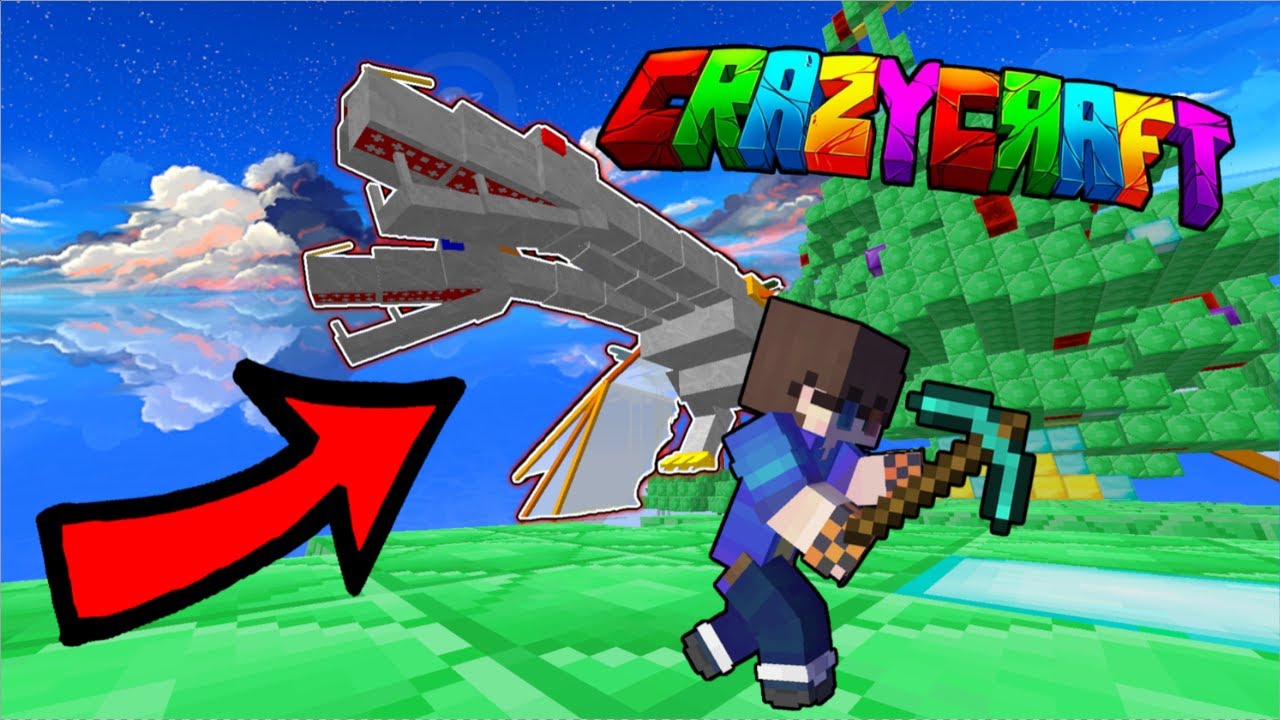 The KING'S Goodness Tree! Minecraft Crazy Craft - YouTube