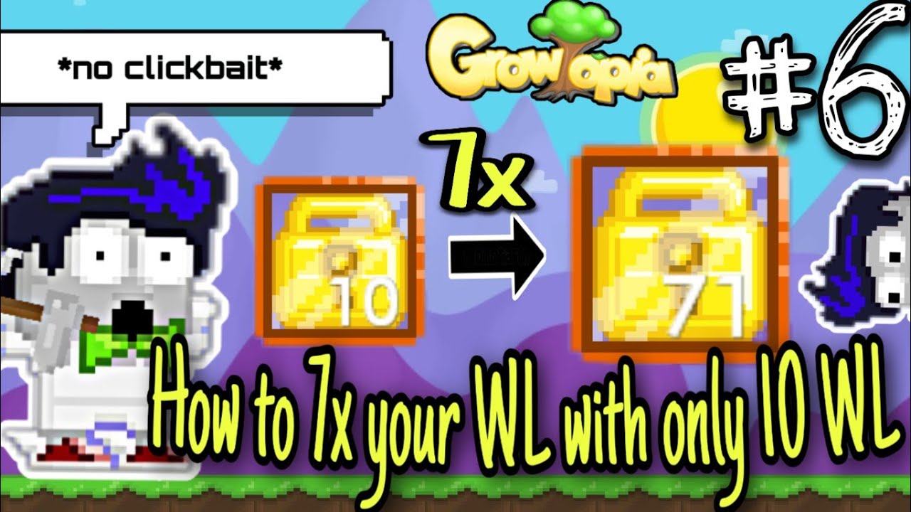 How to profit with 10 WL (Easy method) #6 | Growtopia 2020 - YouTube