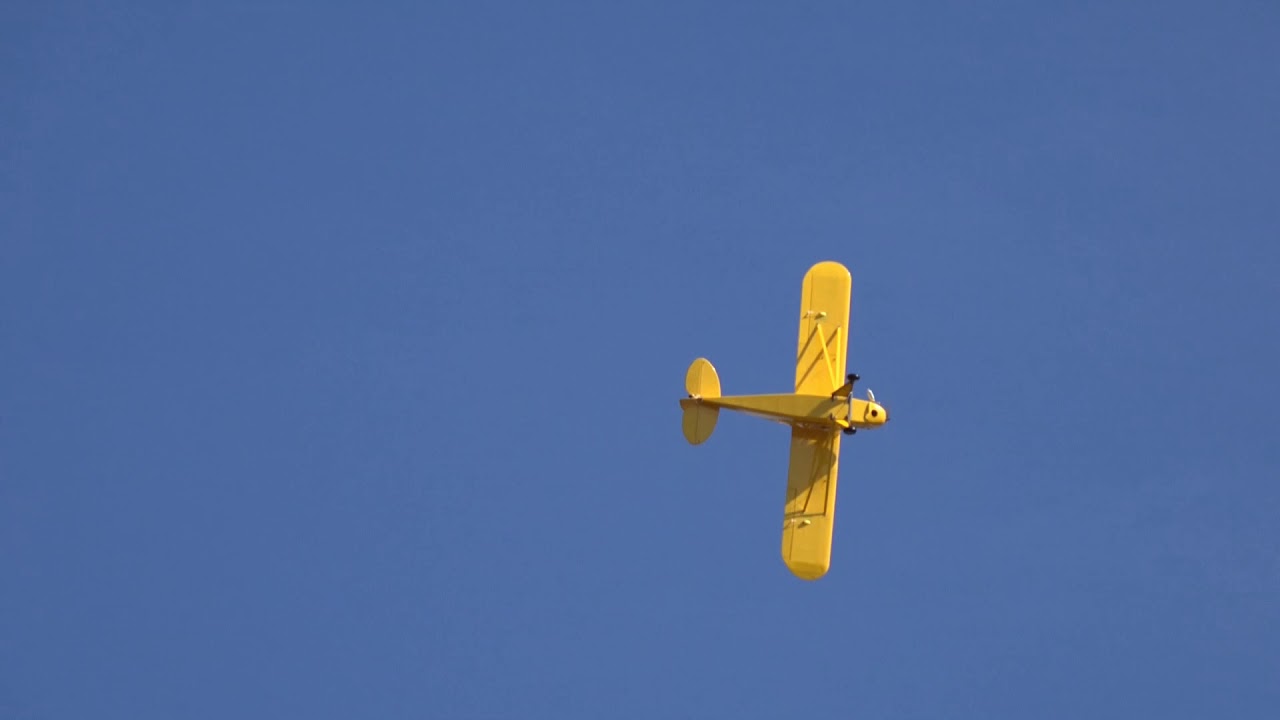 PIPER J3 CUB 120 ARF 2020 - YouTube