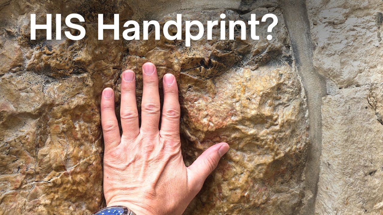 Jesus’ Handprint & Footprint in Jerusalem – Still Here Today - YouTube
