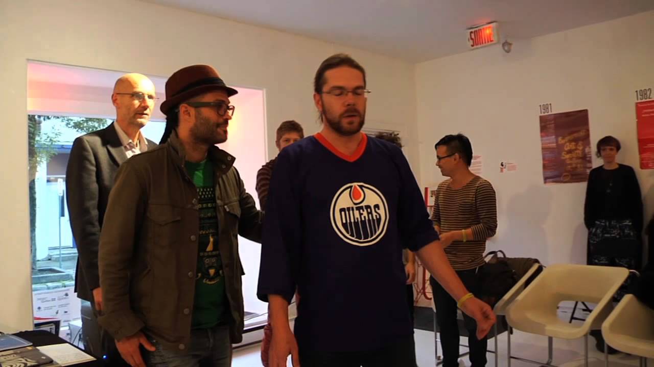 Lancement INTER 118, performance de poésie sonore de Jonathan Lamy ...