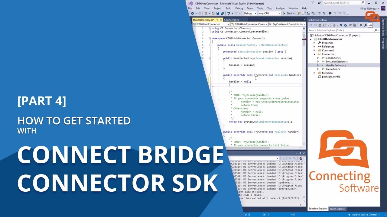 Connect Bridge Connector SDK - How to get started [Part 4] - YouTube