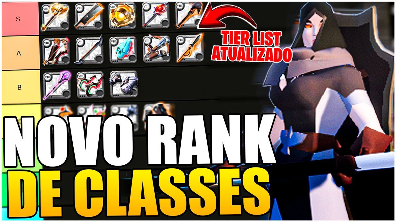 NOVA TIER LIST DE CLASSES METAS PÓS ATUALIZAÇAO HORIZONTES!! | ALBION ...