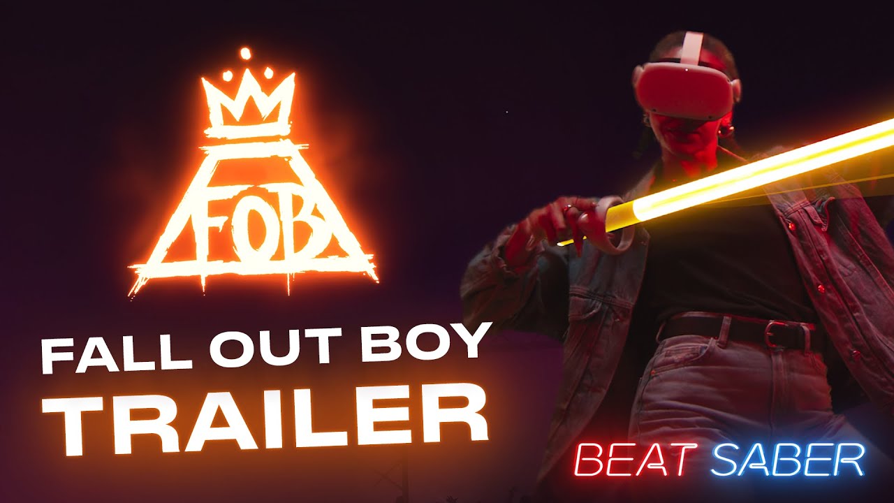 Beat Saber: Fall Out Boy Music Pack | Launch Trailer | Meta Quest - YouTube
