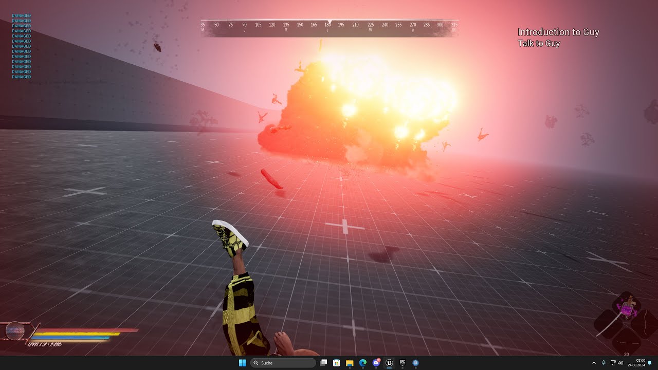 Unreal Engine 5 Explosion System Landmine Test 2 - YouTube