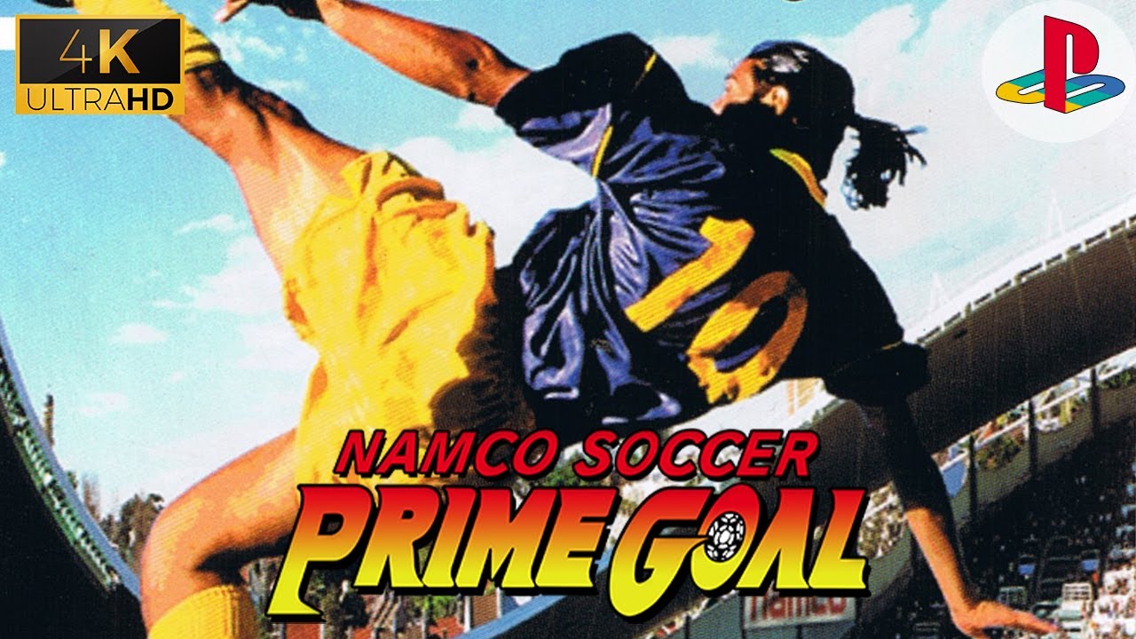 PS1 First Look [109] | Namco Soccer Prime Goal (EU) (1996) | 4K60ᶠᵖˢ ...