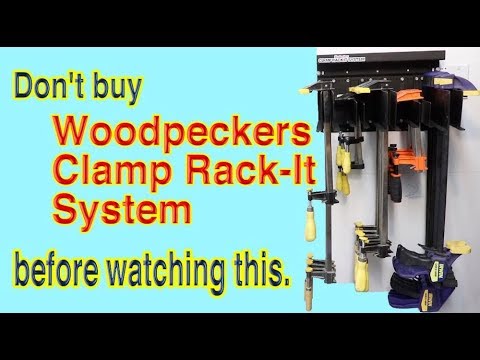 Watch this before you buy Woodpeckers Clamp Rack it System - A quick ...