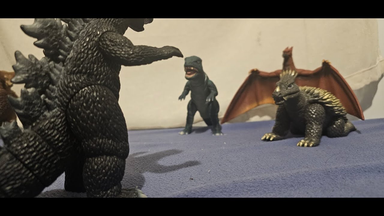 Godzilla vs Anguirus, Rodan y Gorosaurus - YouTube