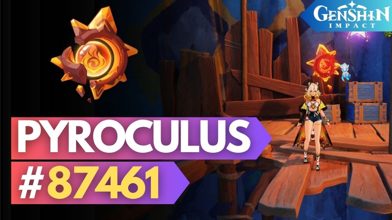 Pyroculus Location #87461 Genshin Impact - YouTube