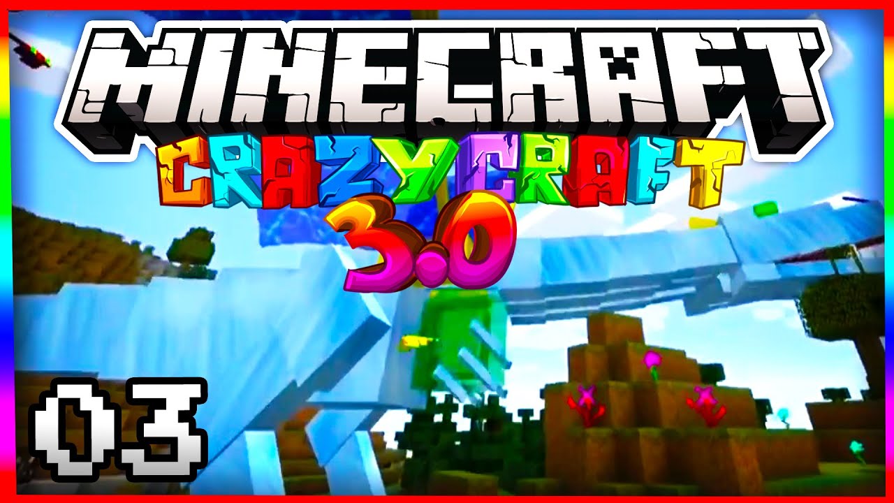 Minecraft Crazy Craft 3.0 "QUEEN DRAGON & DUPE TREES" #3 (SMP Server ...