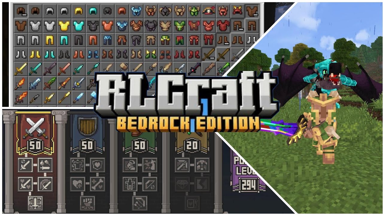 RL Craft Bedrock Edition 1.0.2 Mới Nhất Tối Ưu Hoá Cho Máy Yếu - YouTube