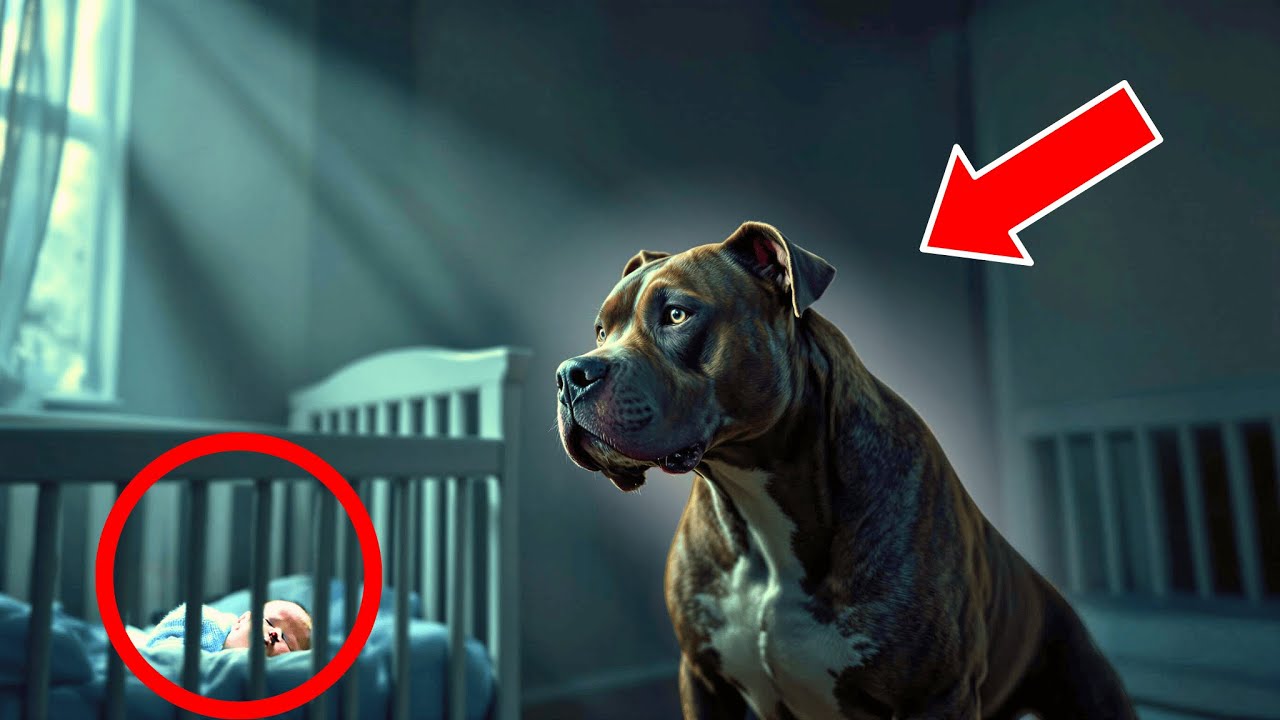 EL PERRO NO DEJABA DE MIRAR LA CUNA DEL BEBÉ... CUANDO DESCUBRIERON POR ...