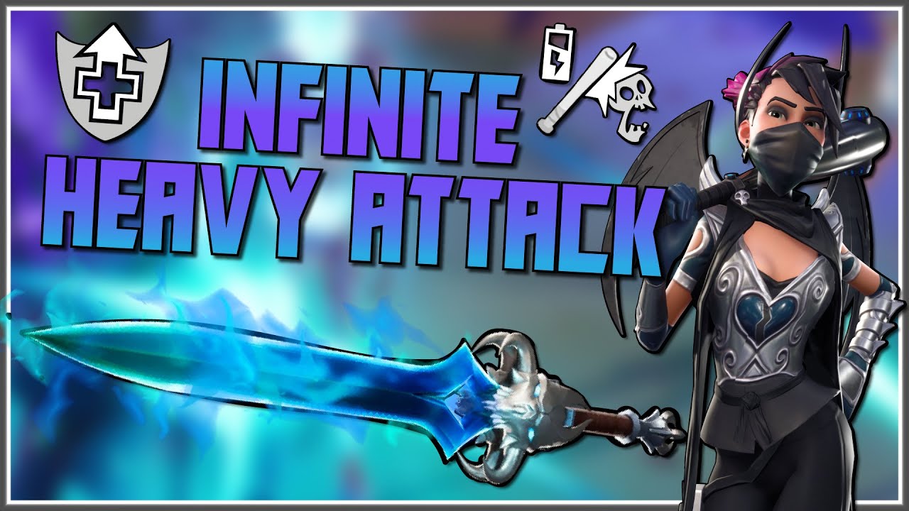 INFINITE HEAVY ATTACK BUILD WITH THE SPECTRAL BLADE!! // Fortnite: Save ...