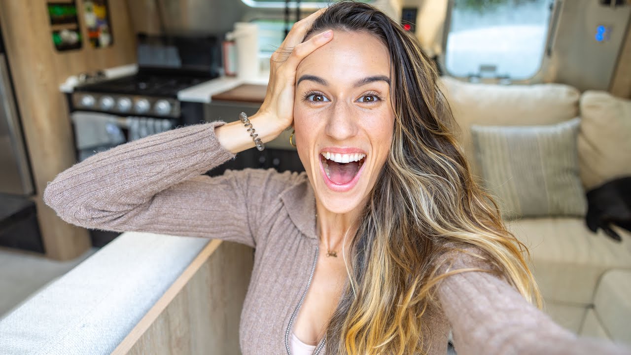 KAYLEE IS SPEECHLESS... SURPRISED her with a new TINY HOUSE - YouTube