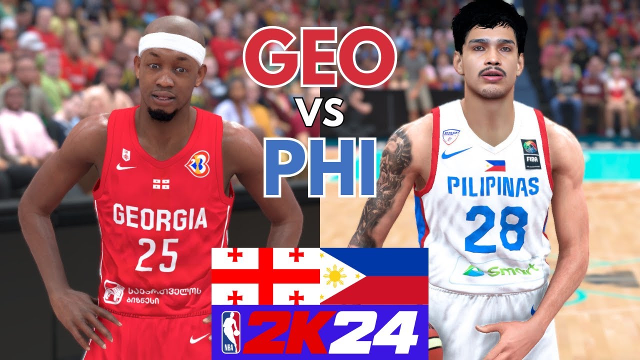 GEORGIA vs GILAS PILIPINAS -FIBA Live Full Game Today -FIBA WORLDCUP ...
