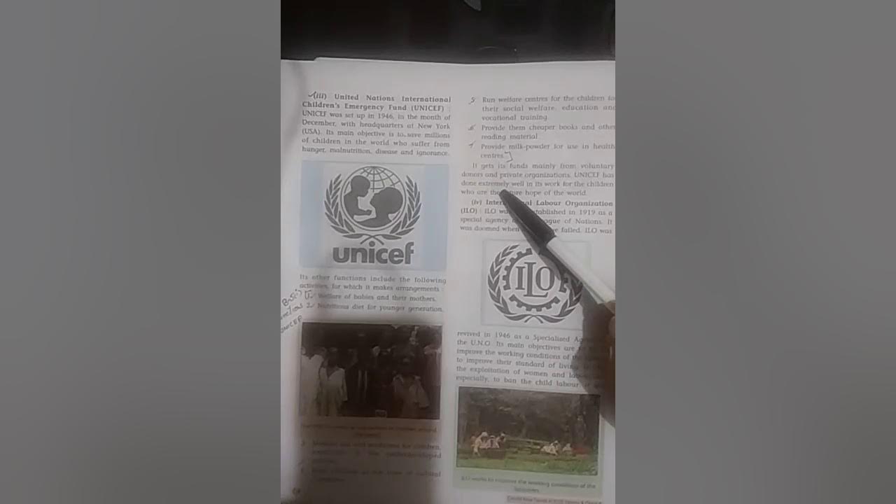 Lesson 2, United Nations, class 8, History Civics, ICSE board - YouTube