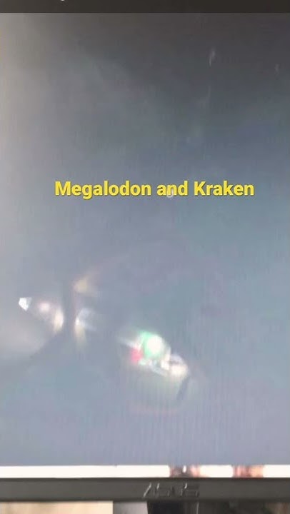 Megalodon + Kraken = ship goes down - YouTube