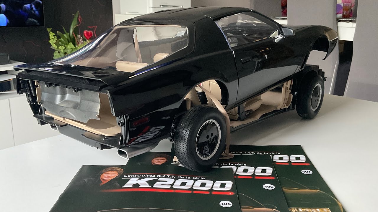 Construisez Kitt de K2000 épisode 105, 106 et 107!!! Paroi droite du ...