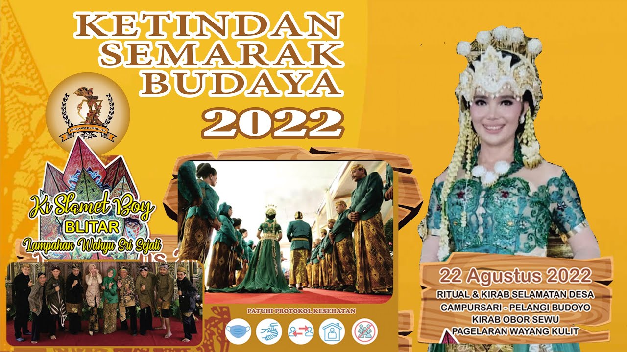 Tari Bapang KETINDAN SEMARAK BUDAYA 2022 - YouTube