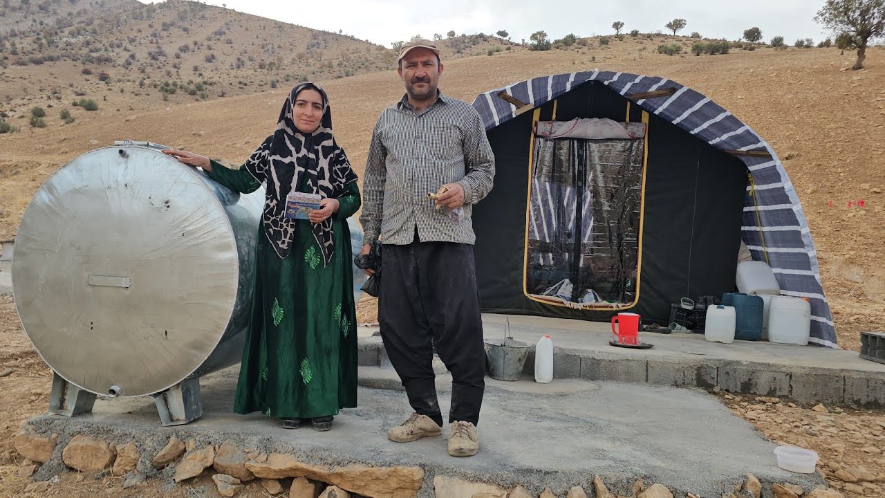 "How a water tank turned Ahmad and Farida's hard day into hope?" - YouTube