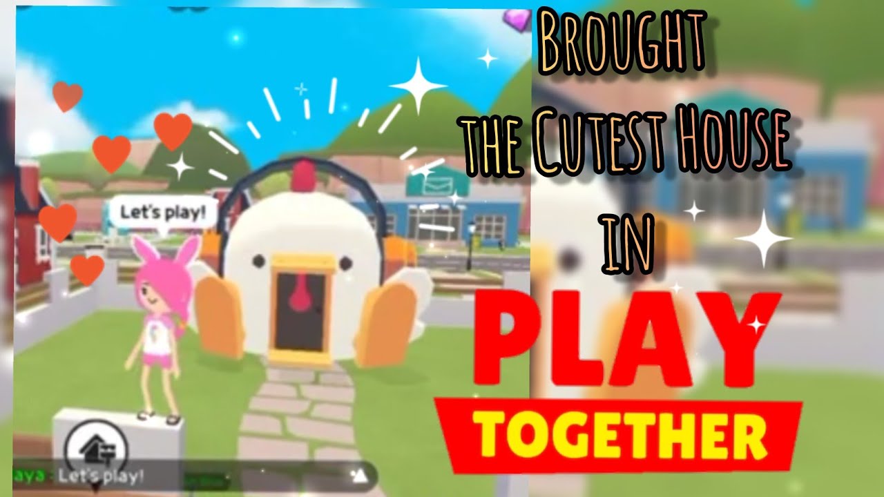 PLAY TOGETHER the Cutest House in the Game || Upgrade from Box House to ...