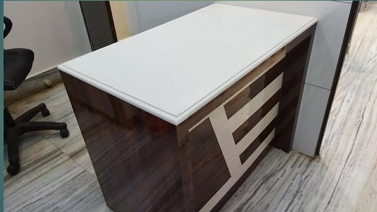 Counter table for shop /Latest office counter table /plywood partition ...