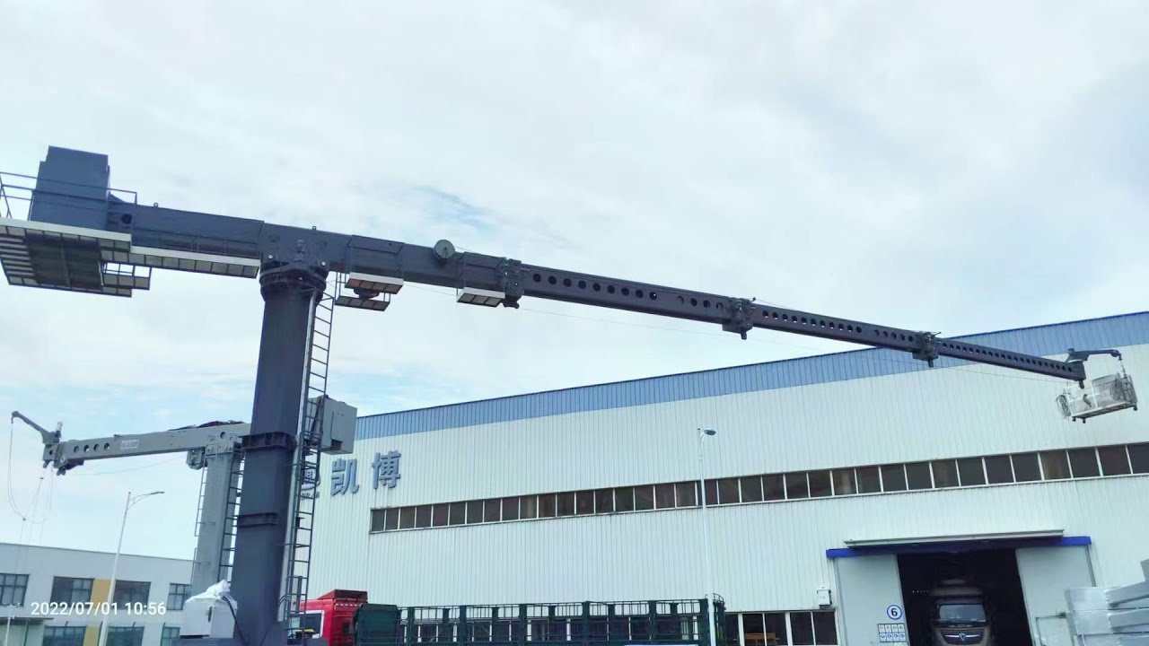 CABR/M BMU applied to many super high-rise buildings! - YouTube