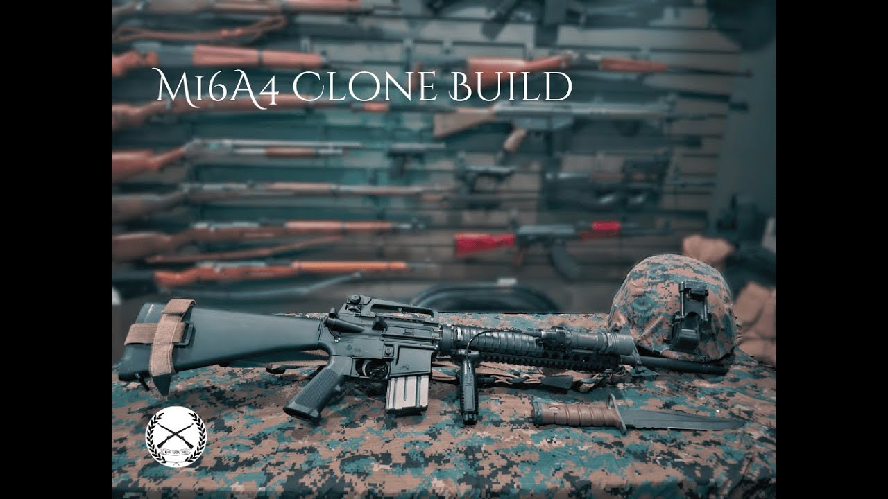 M16A4 Clone Build - YouTube