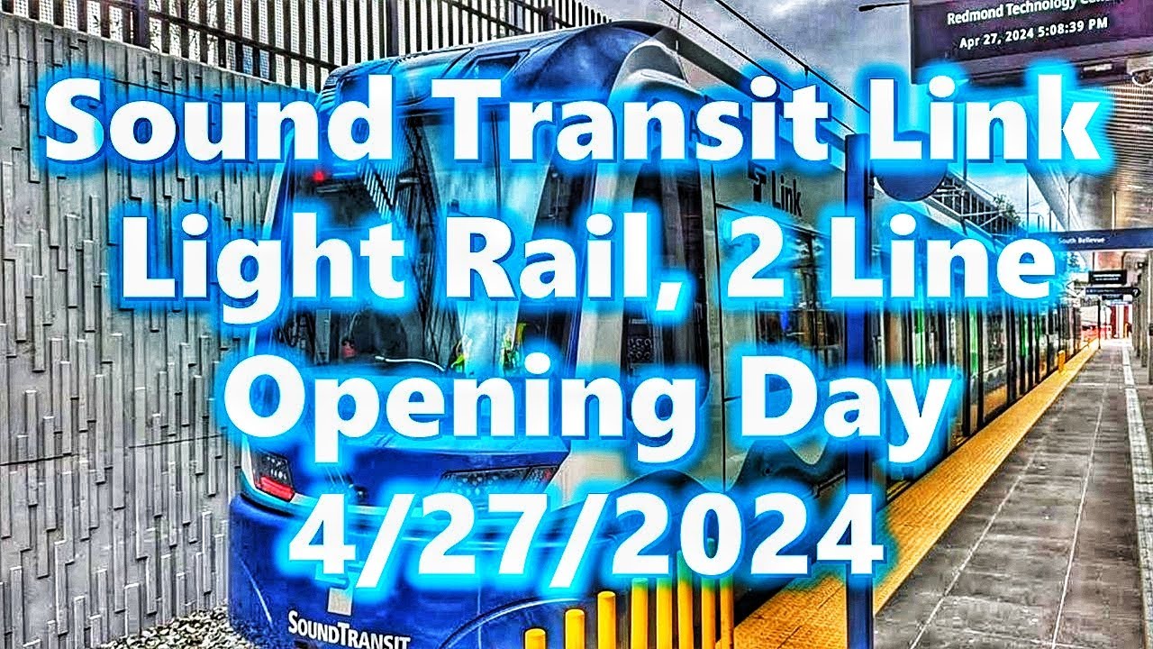 Sound Transit Link Light Rail, South Bellevue–Redmond Technology, Full ...