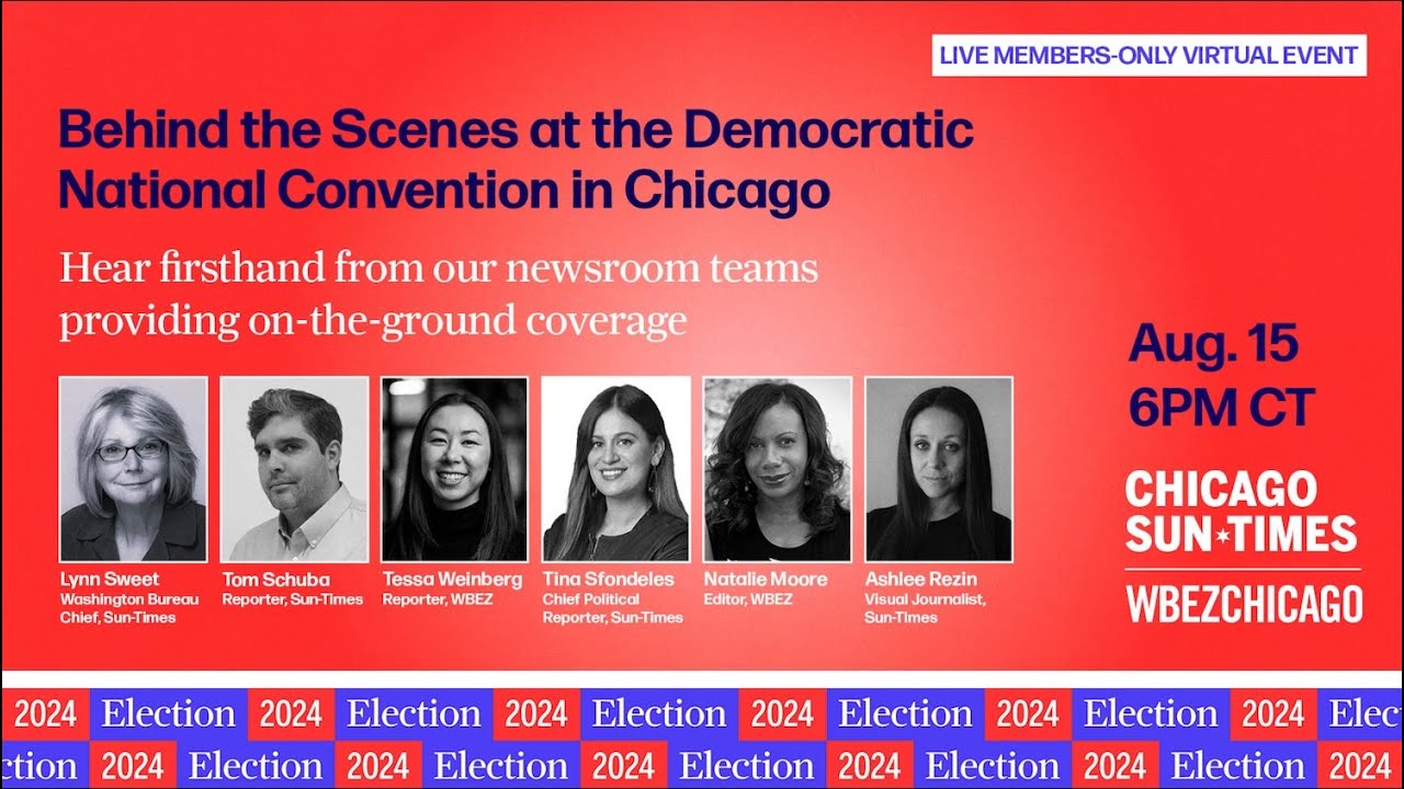 Chicago Democratic Convention Preview with Lynn Sweet - YouTube