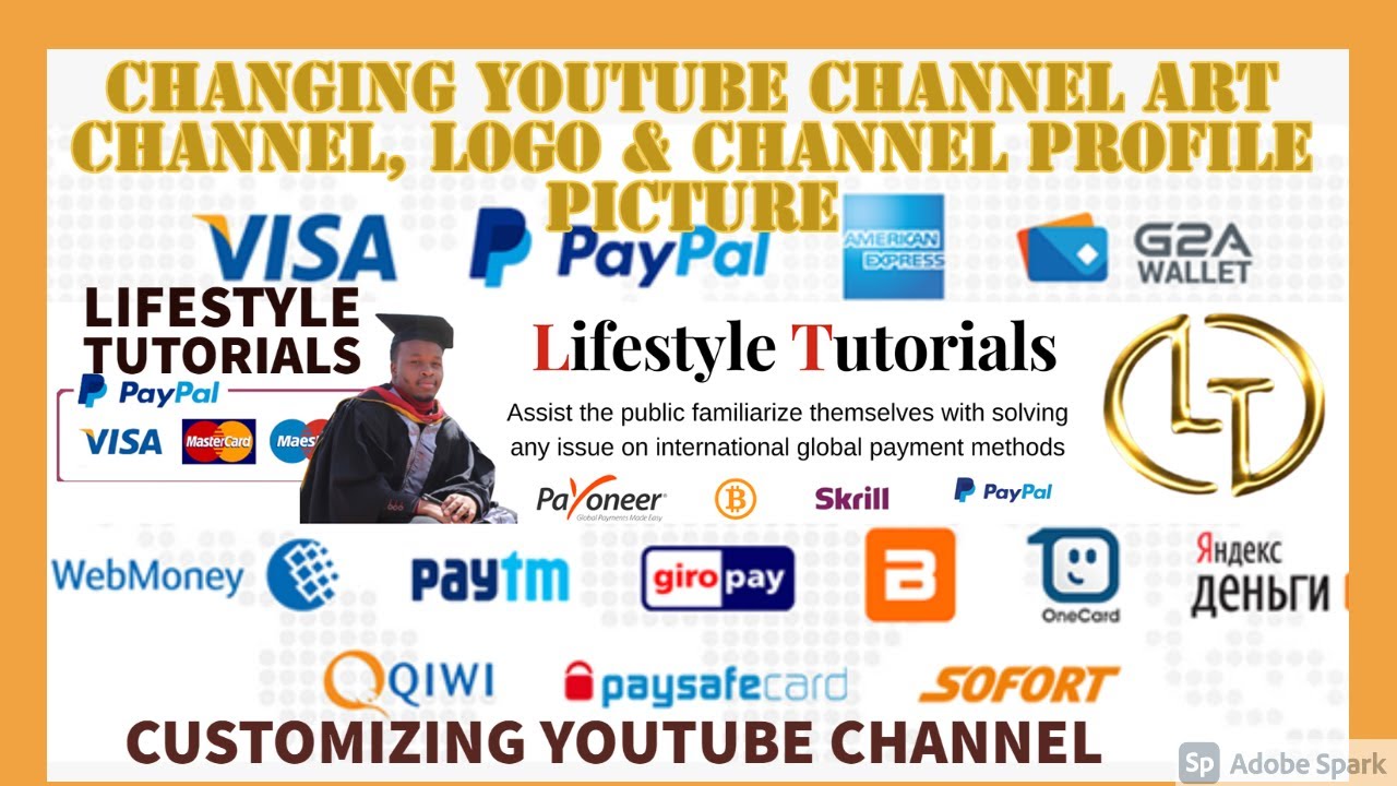 Customizing YouTube Channel || Changing YouTube Channel Art Channel ...