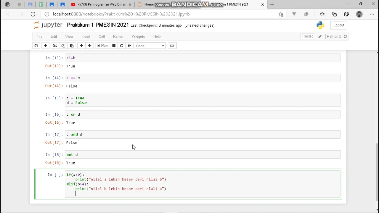 Pembelajaran Mesin - Pertemuan 1 - Pengenalan Python - YouTube