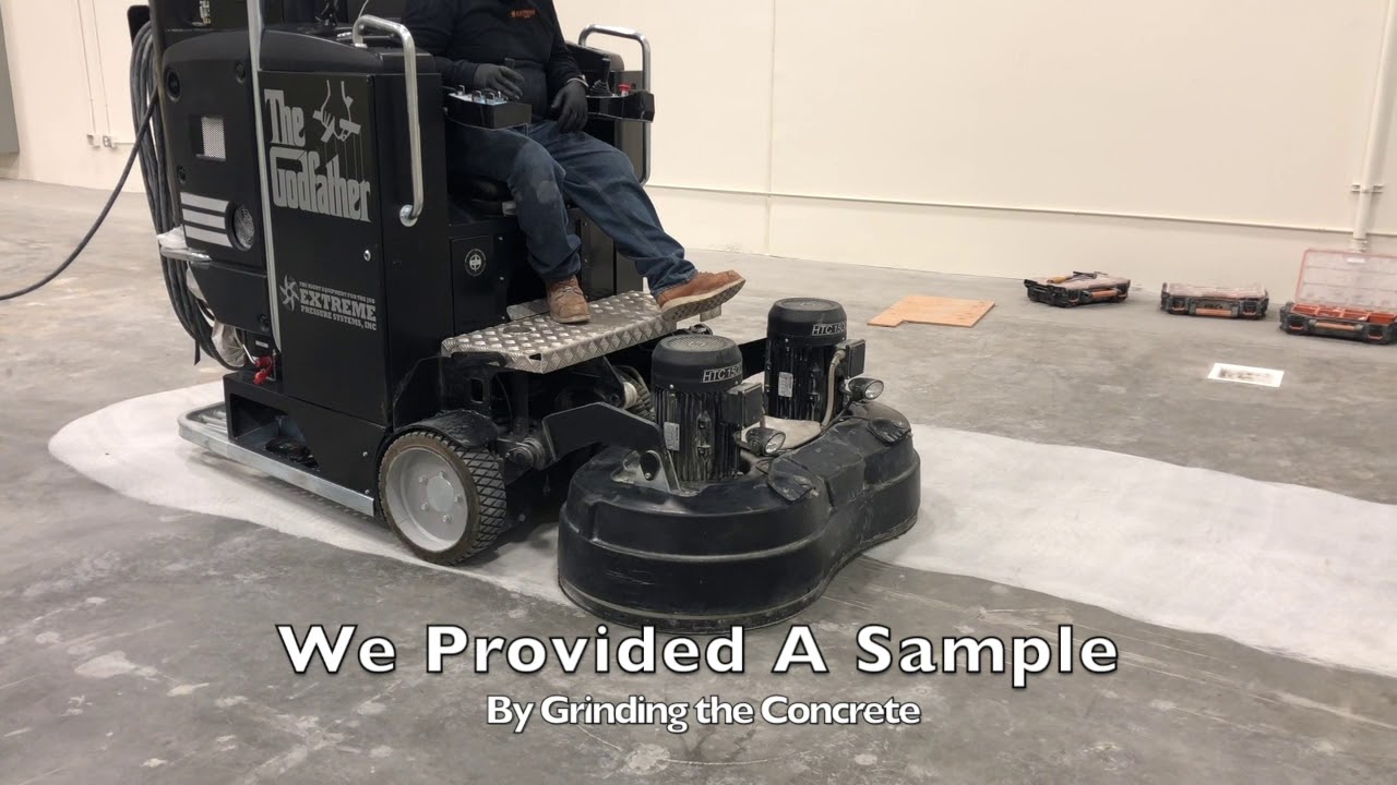 Concrete Scratch Repair - YouTube