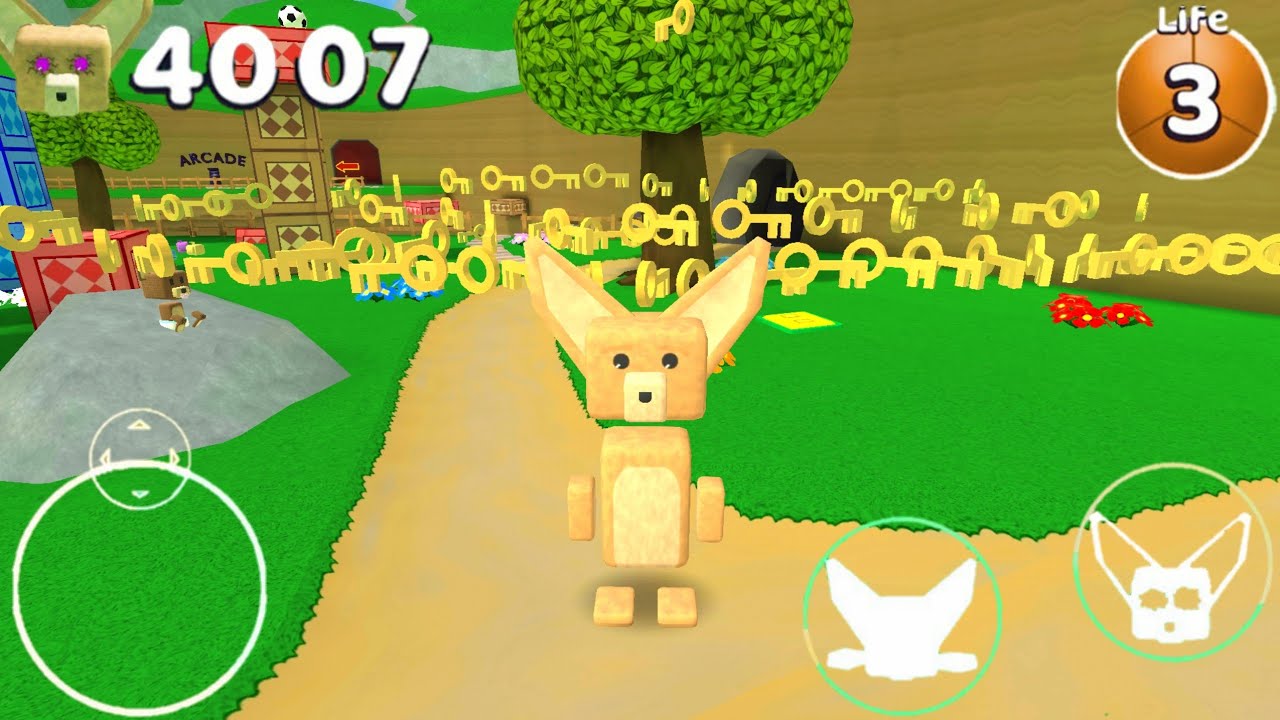 Evil Fennec in Secret Place Super Bear Adventure Gameplay Walkthrough ...