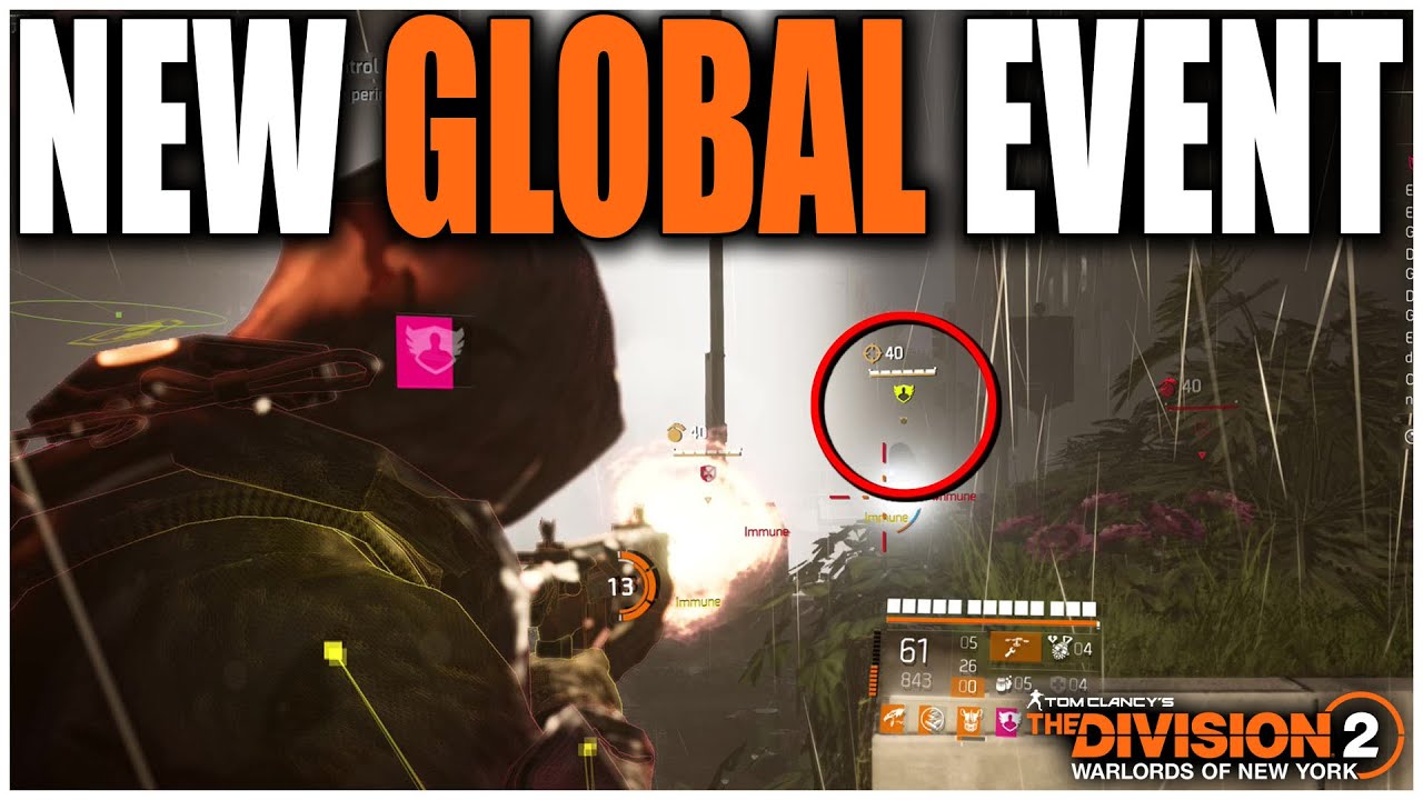 THE DIVISION 2 NEW GLOBAL EVENT GUARDIANS IS FUN! INSANE RATE OF FIRE ...