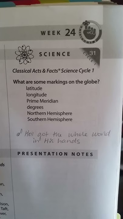 CC Cycle 1 week 24 Science - YouTube