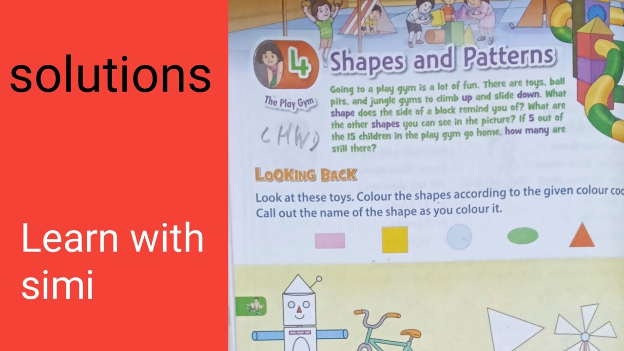 English | maths | class1| chapter 4 | cbsc | shapes and patterns ...