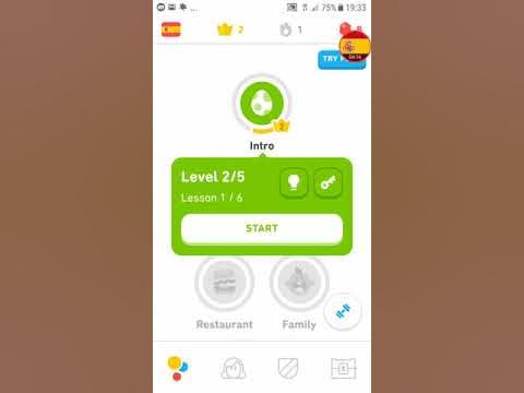 Duolingo - Spanish - Skill 1: Intro - Level 2/5 - Lesson 0-3 - Duolingo ...