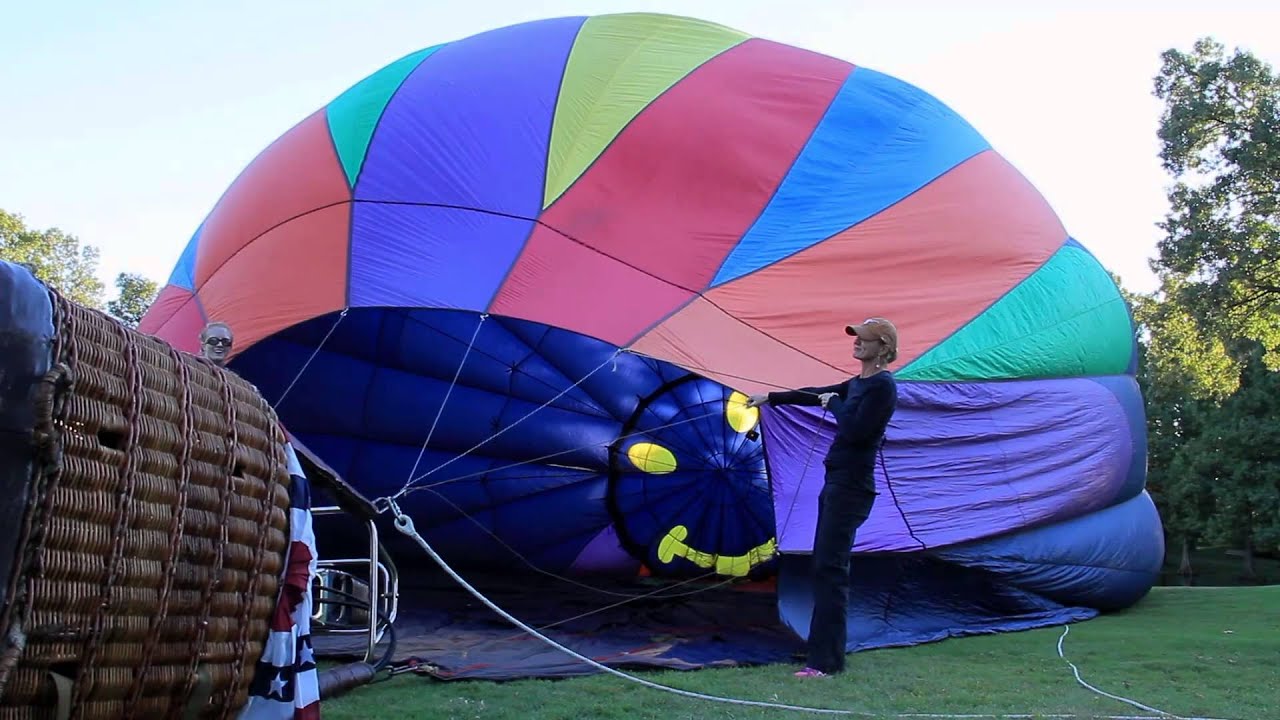 Kirby Pines Hot Air Balloon Ride - YouTube