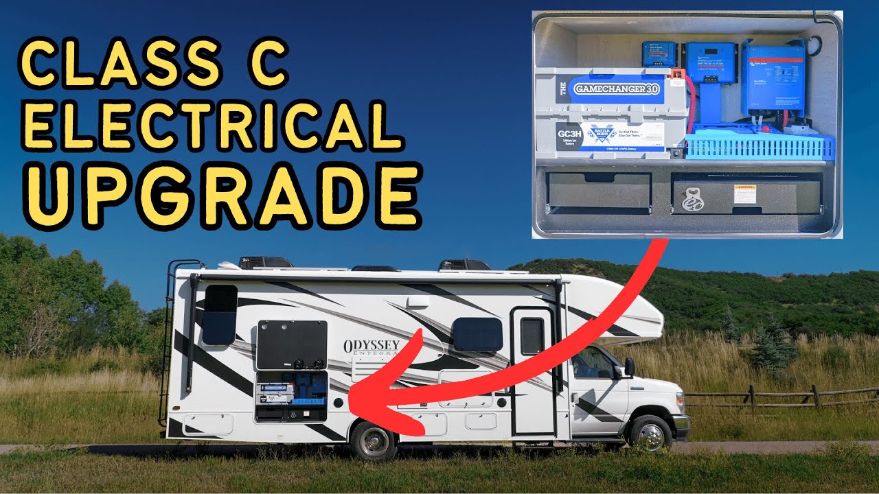 Motorhome RV Solar & Lithium Upgrade - Start to Finish DIY Installation ...