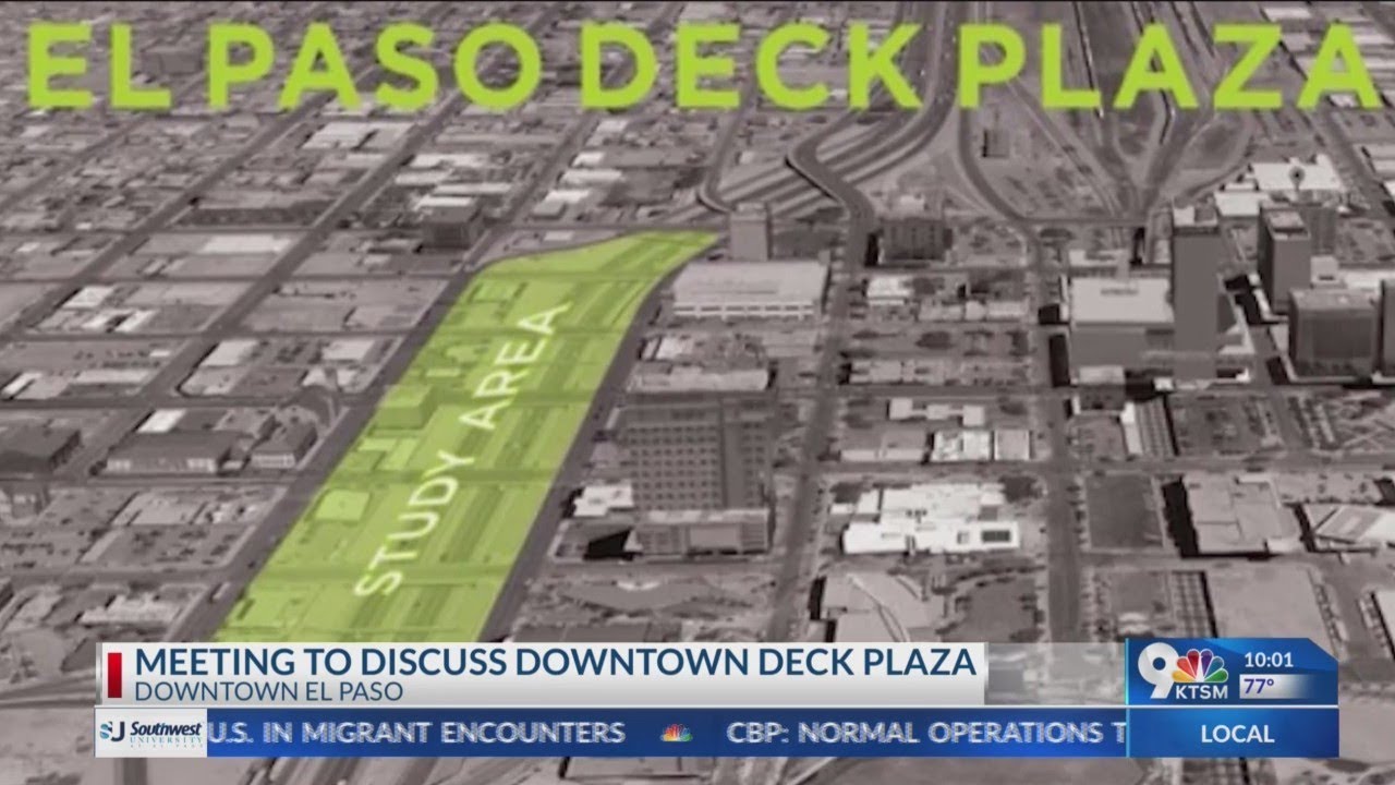 Goal for Downtown Deck Plaza Project: Not to be taxpayer funded - YouTube