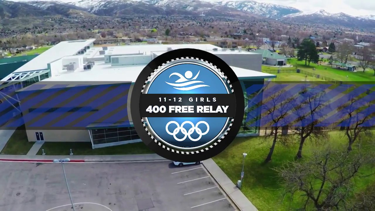 Utah Junior Olympics 2017 - 11-12 Girls 400 Free Relay Final - YouTube
