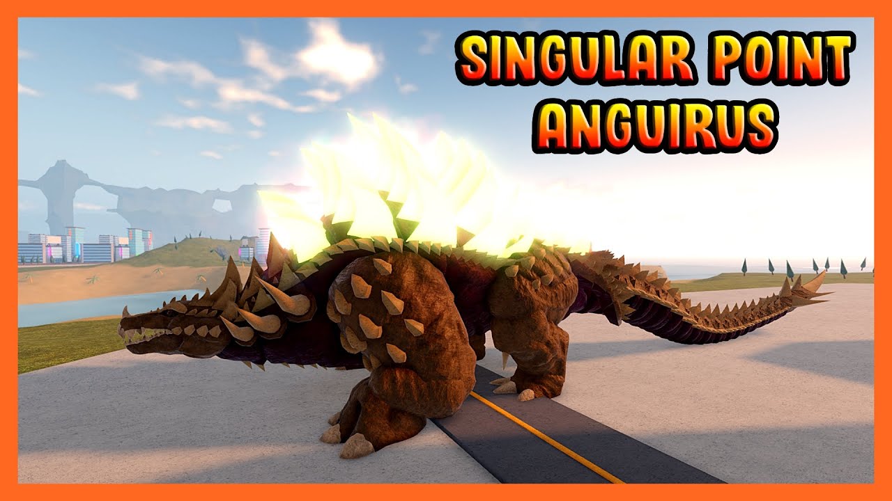 Roblox Kaiju Universe - SINGULAR POINT ANGUIRUS SHOWCASE! - YouTube