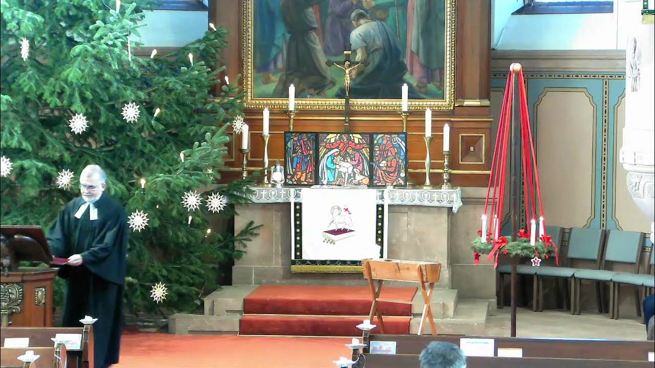 Gottesdienst 26 12 2021 Himmelfahrtskirche Cranzahl Youtube
