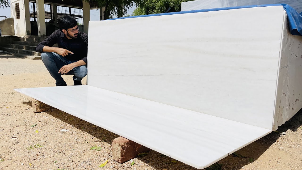 Discover the Timeless Beauty of Our White Marble Slabs? Full White ...