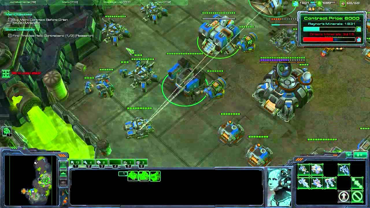 Starcraft 2 WoL Brutal Campaign - Cutthroat [1/2] - YouTube