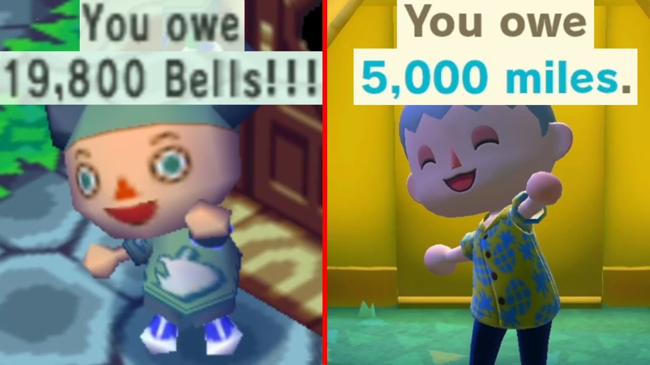Paying my First Debt in Every Animal Crossing Game! - YouTube