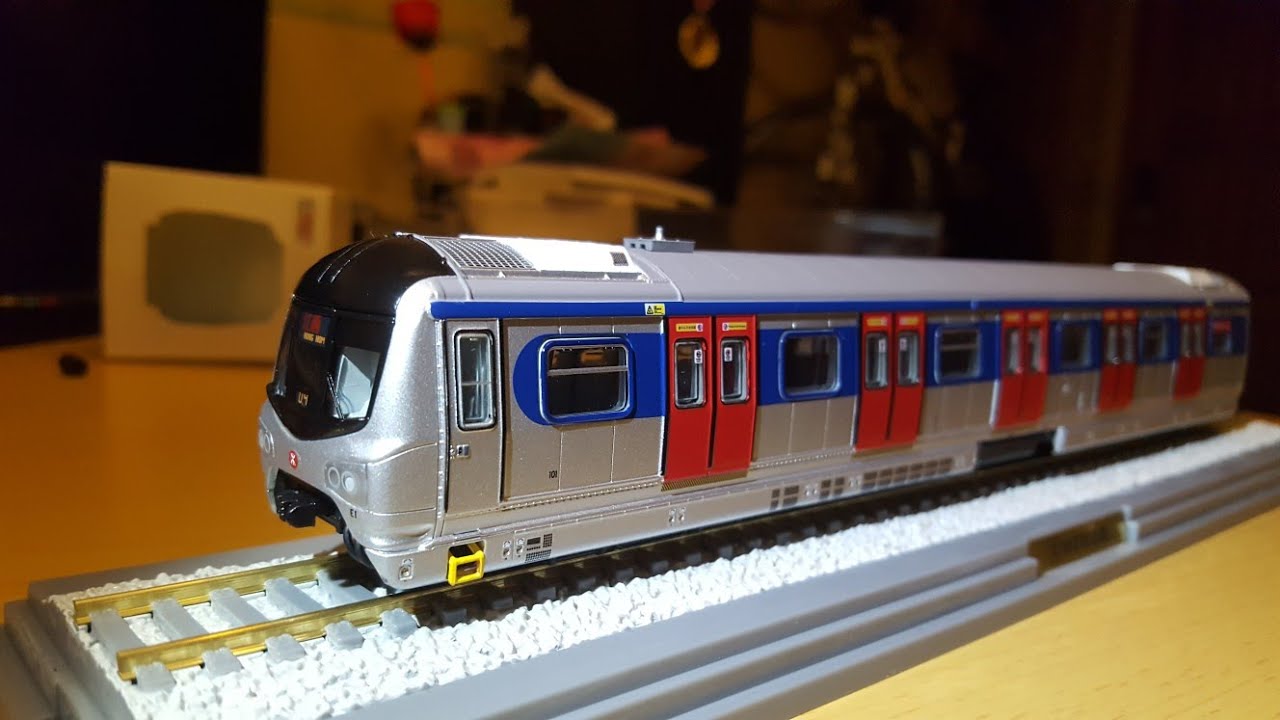 港鐵1/87 MLR Train[EAL]列車模型(2019)介紹 - YouTube