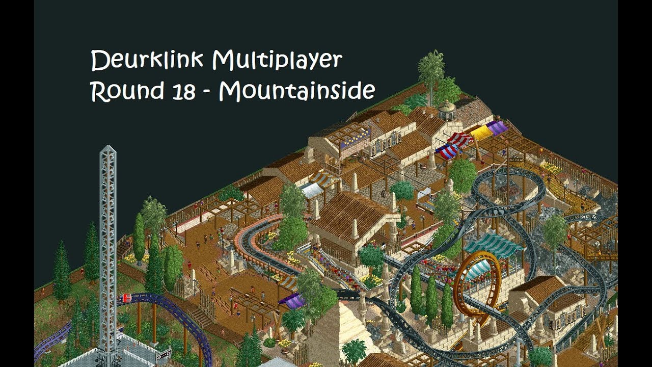 OpenRCT2 Multiplayer Server Round 18 - Mountainside! - YouTube